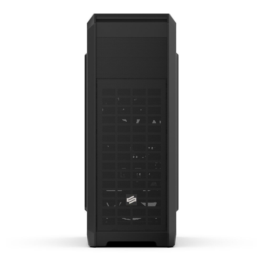 Carcasa SilentiumPC Regnum RG4 Pure Black, Middle tower, fara sursa ...