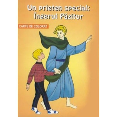 Un prieten special: ingerul pazitor - Carte de colorat - eMAG.ro