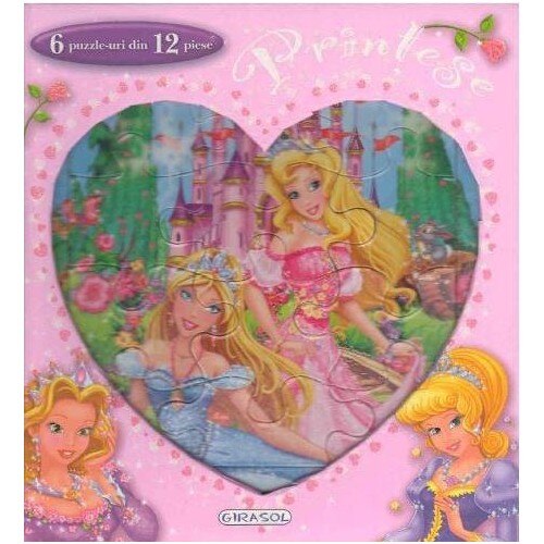 Carte cu puzzle - Printese - eMAG.ro