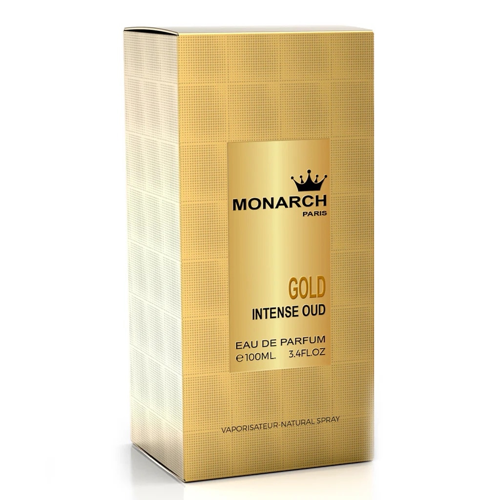 Apa de parfum unisex Milestone Monarch Gold Intense Oud, 100 ml, parfum ...