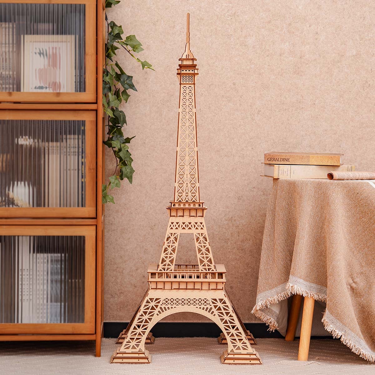 Puzzle 3D, din lemn, Turnul Eiffel Plus, 191 piese - eMAG.ro