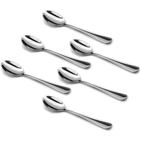 Set de lingurite espresso din otel inoxidabil, 5.2 inch, 6 bucati ...
