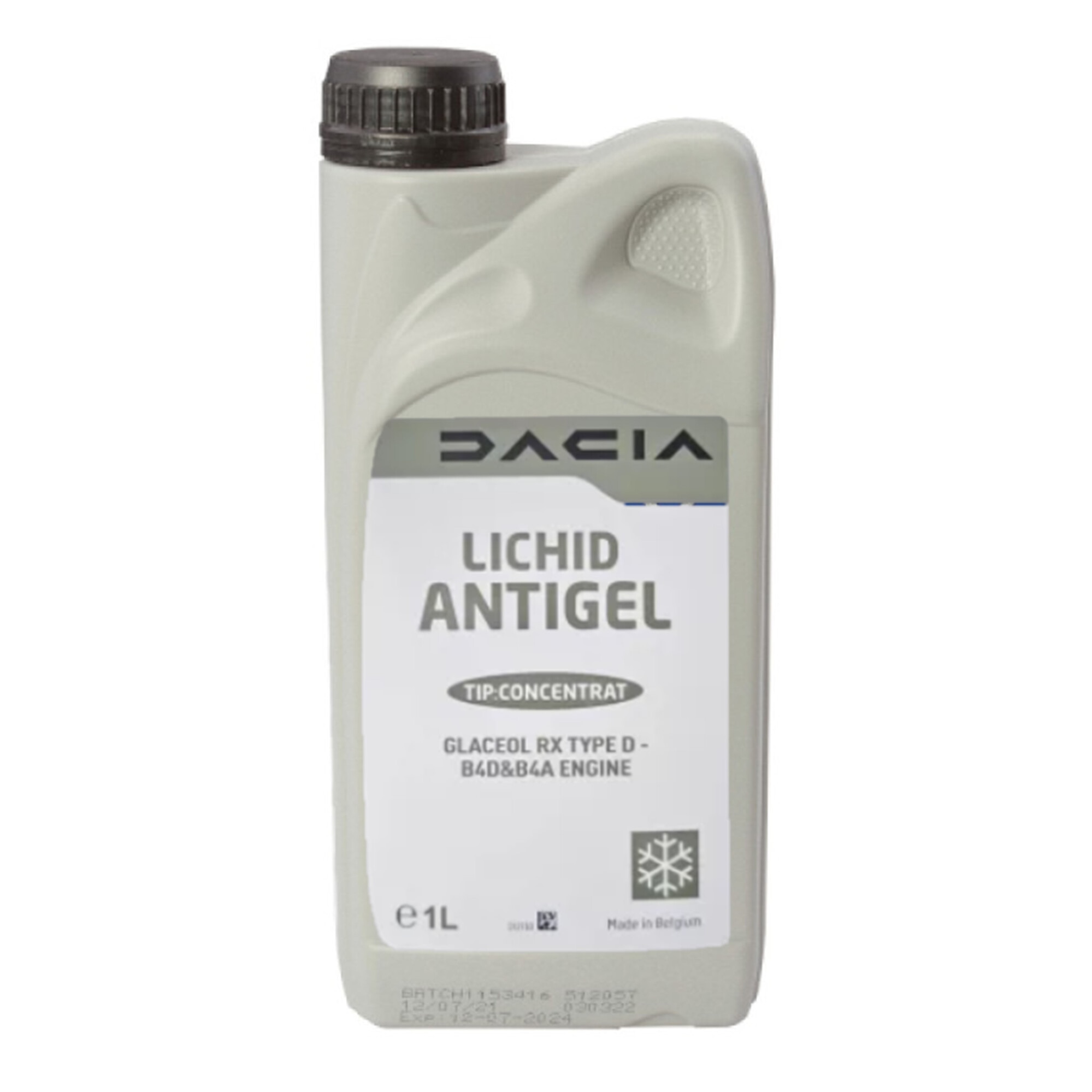 Antigel verde-galbui Dacia Glaceol RX Tip D, -37grd, 1 litru - eMAG.ro