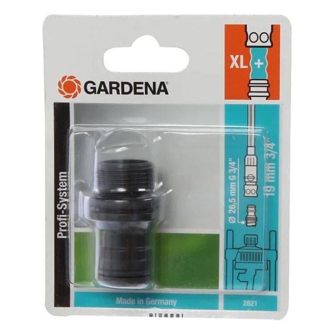 Conector robinet Gardena Profi, filet exterior, plastic, 26.5 mm - eMAG.ro