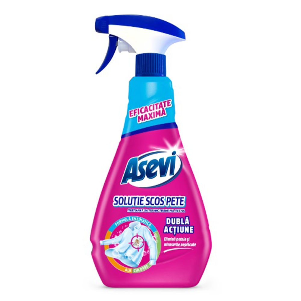 Pachet 2 X Solutie scos pete Asevi pulverizator 750ml - eMAG.ro
