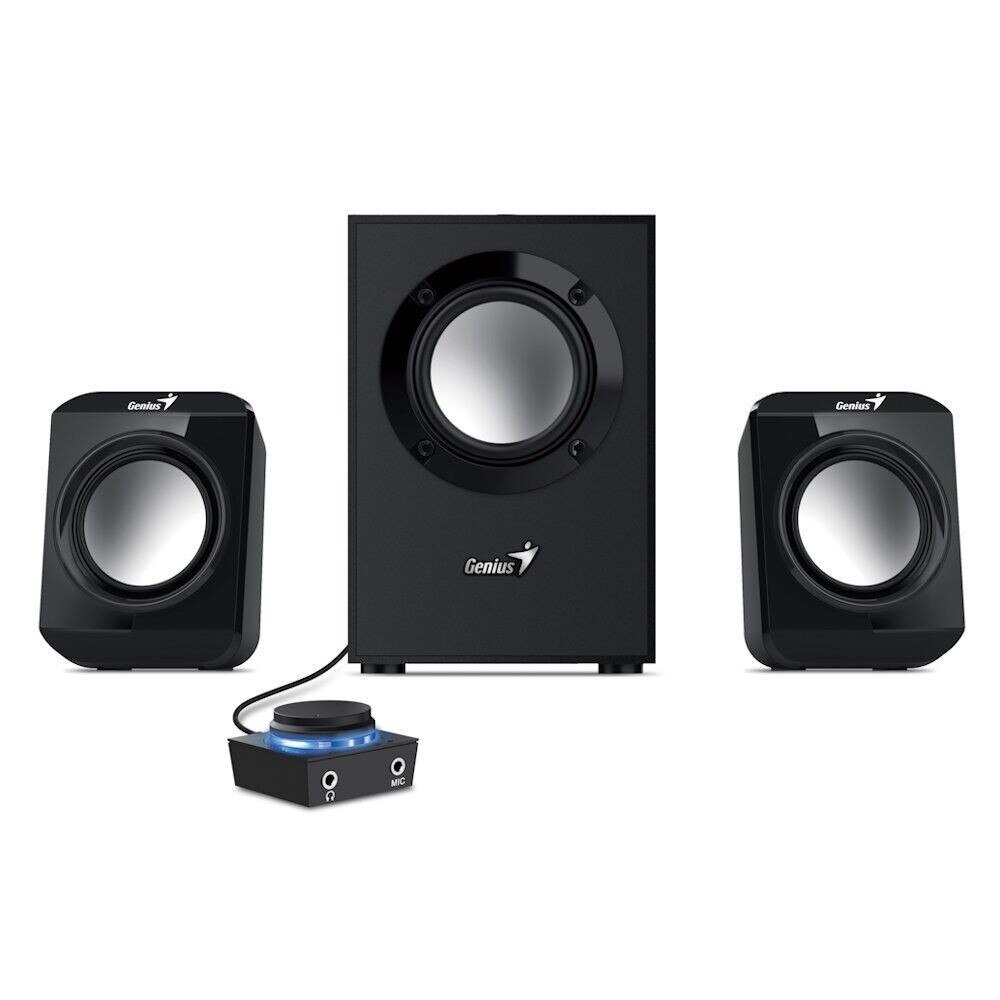 Boxe PC, Genius SW-2.1 300 II, 10W, 3.5mm jack, negru - eMAG.ro