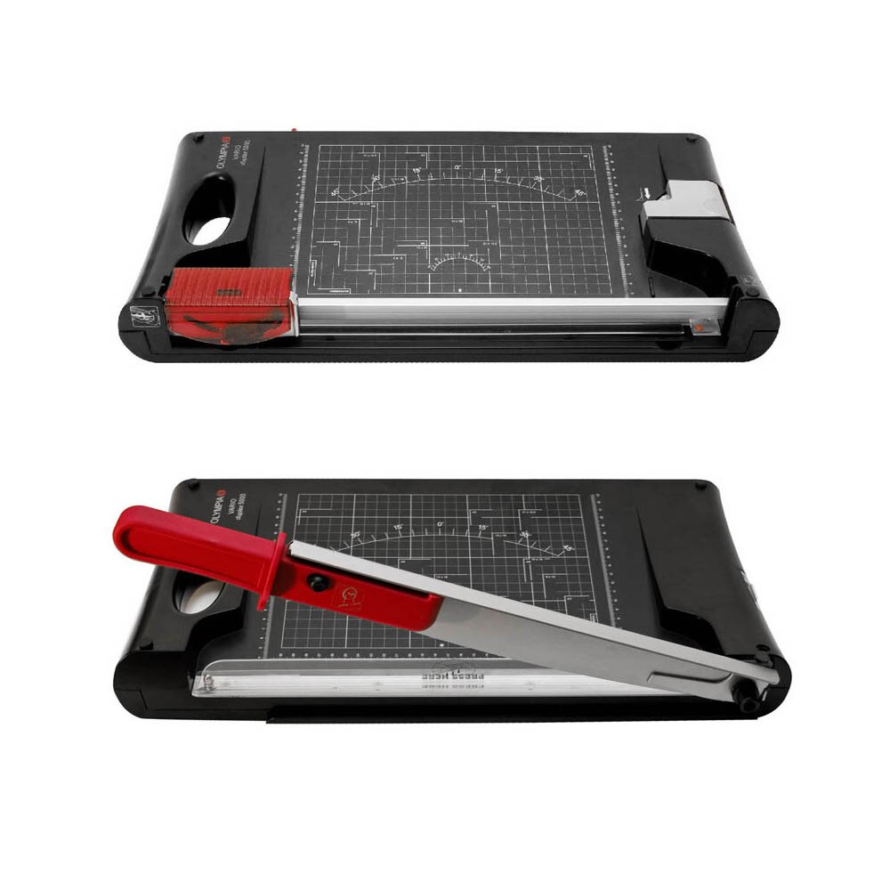 Ghilotina hartie si trimmer, A4, OLYMPIA, Vario Duplex 5000, 10 coli ...