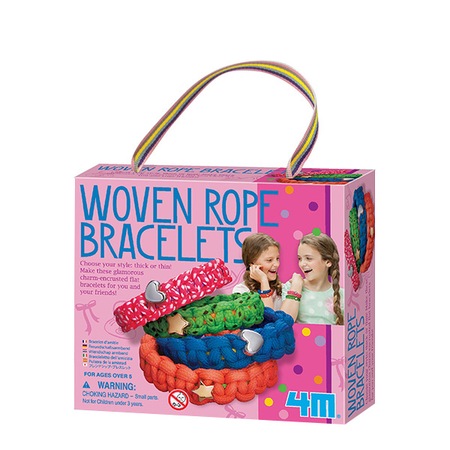 Set creatie 4M, Bratari impletite - eMAG.ro