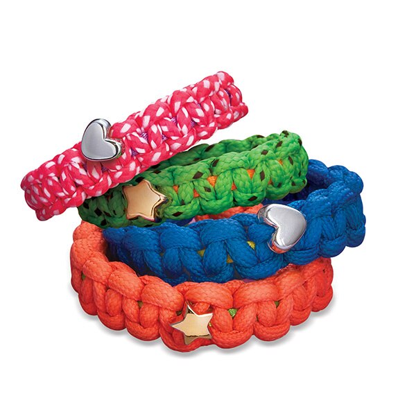 Set creatie 4M, Bratari impletite - eMAG.ro