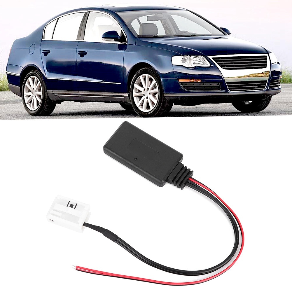 Receptor audio de schimb pentru vehicul compatibil cu Bluetooth Fit pentru MCD RNS 510 RCD 200 ...