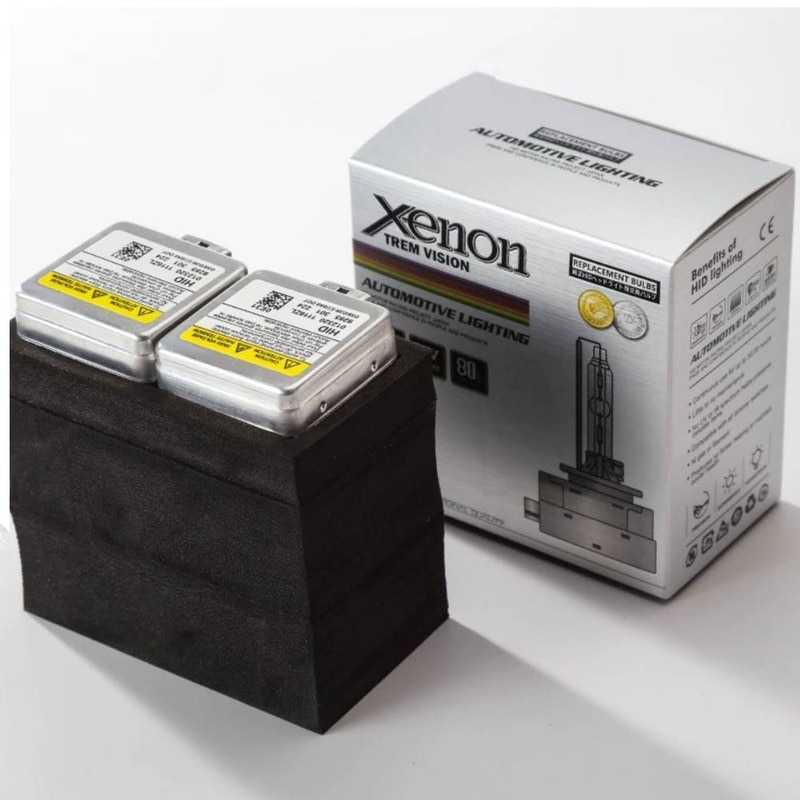 Set 2 Becuri Xenon D1S Premium, 35W, Soclu Metalic Quick Start, Lumina ...