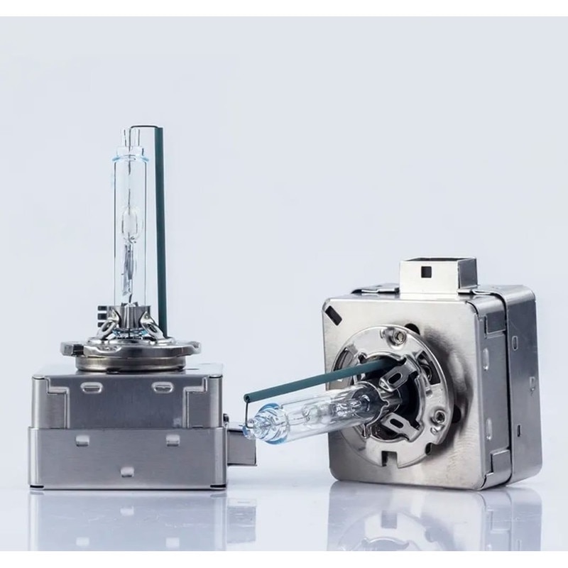 Set 2 Becuri Xenon D1S Premium, 35W, Soclu Metalic Quick Start, Lumina ...