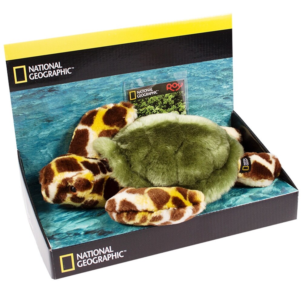 Jucarie din plus National Geographic, Broasca Testoasa Verde, jucarie ...