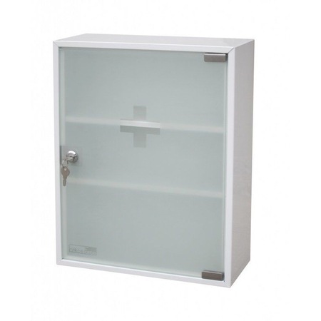 Медицински шкаф ProfiOffice, стъклени врати - eMAG.bg