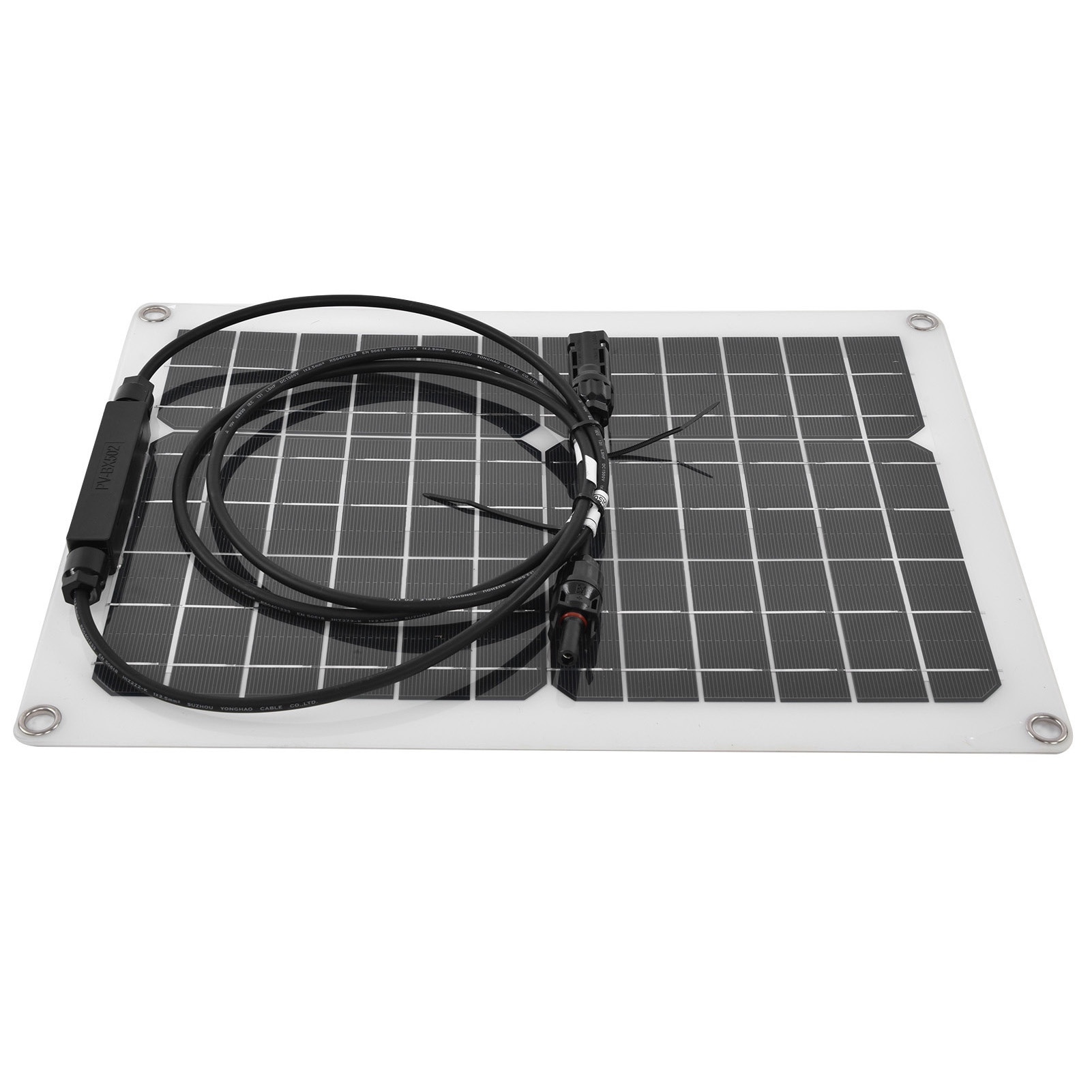Kit panou solar 15W portabil pentru incarcare baterie auto, aplicatii ...