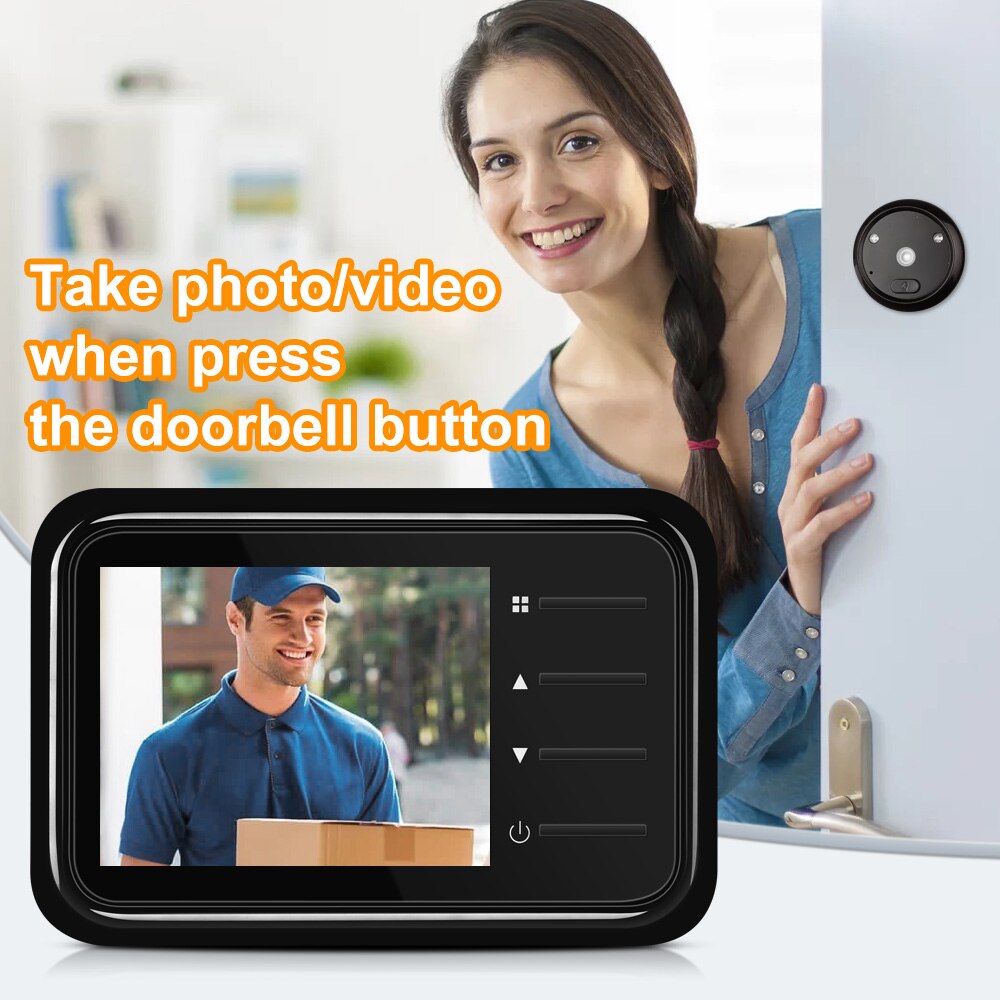 Camera video cu vizor inteligent, Ulisem, 2.4 inch, inregistrare ...