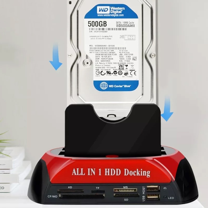 Statie Andocare Hard Disk RETOO Connect pentru HDD/SSD SATA & IDE 2, 5 ...