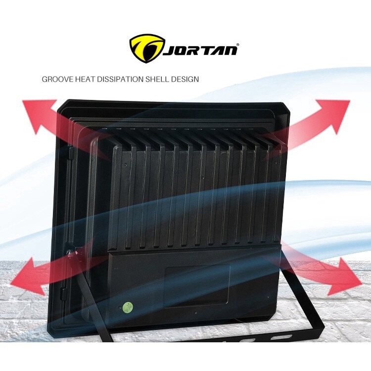 Proiector solar puternic JORTAN®, 100W, 120 LED-uri SMD, Rezistent la ...