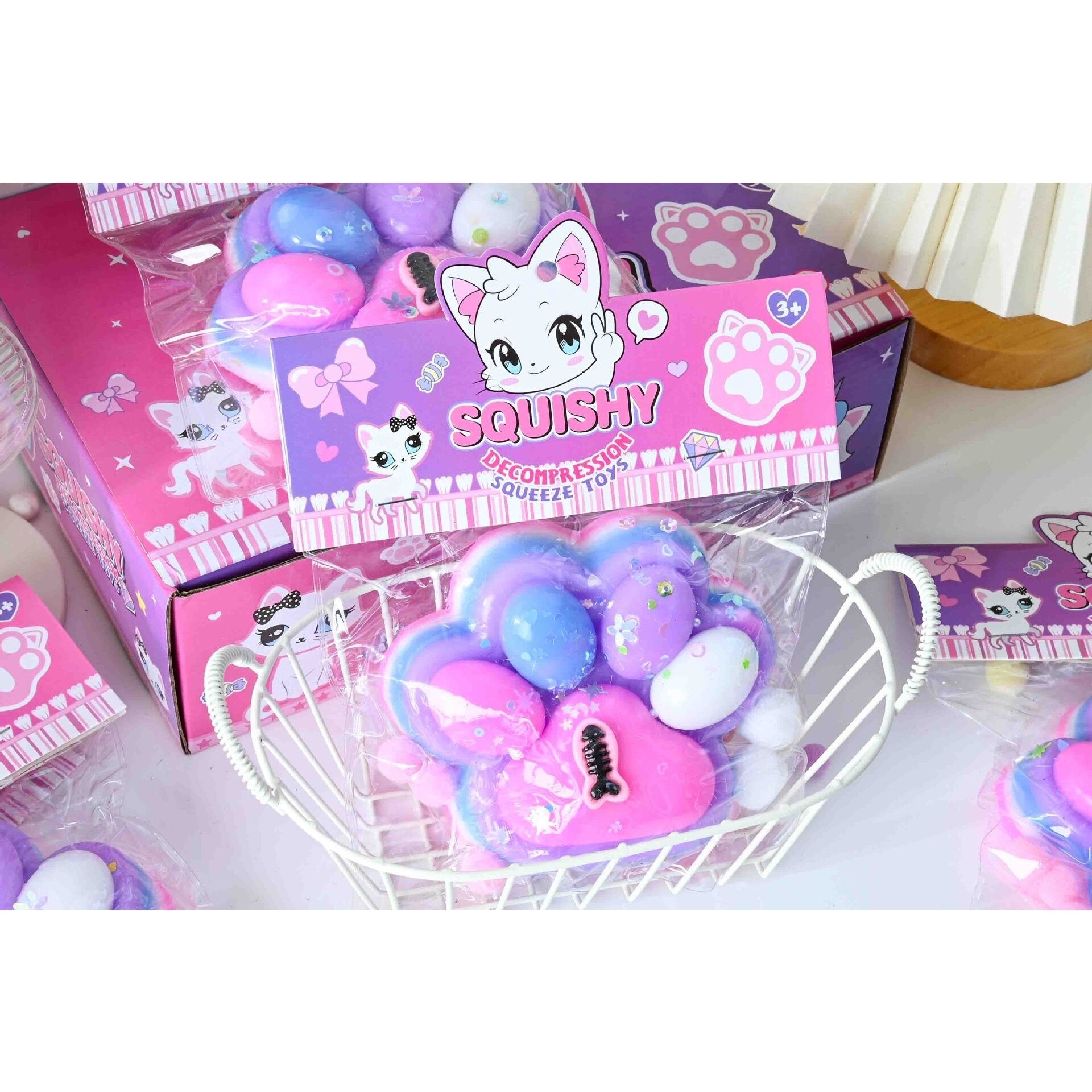 Jucarie antistres squishy, revenire lenta, dimensiune mare, model ...