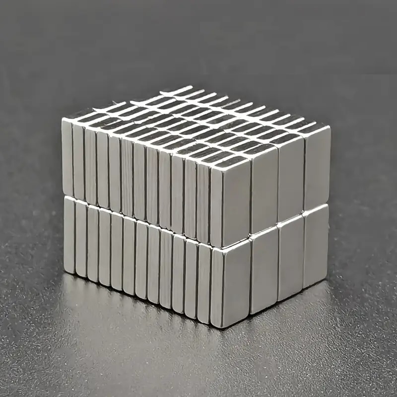 Magneti puternici Neodim 10x5x2 mm, argintii - 10 buc - eMAG.ro