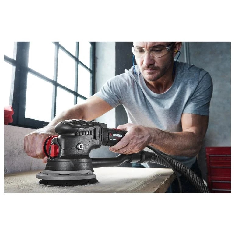 Aparat de slefuit excentric PARKSIDE PERFORMANCE® cu disc comutabil cu ...