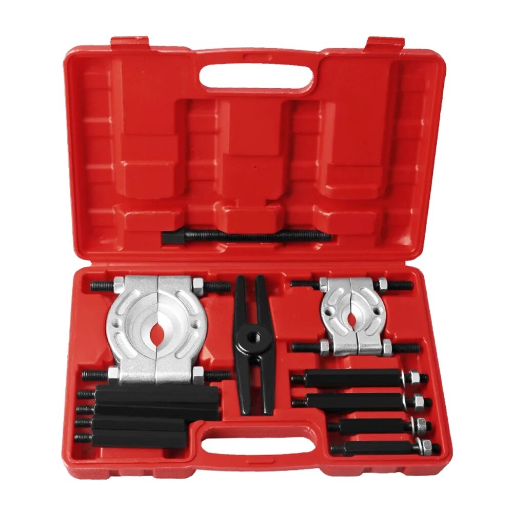 Set de unelte pentru extragerea rulmentilor, 12 piese, otel crom ...