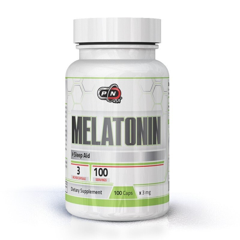 Мелатонин 3 мг Pure Nutrition USA, 100 капсули - eMAG.bg