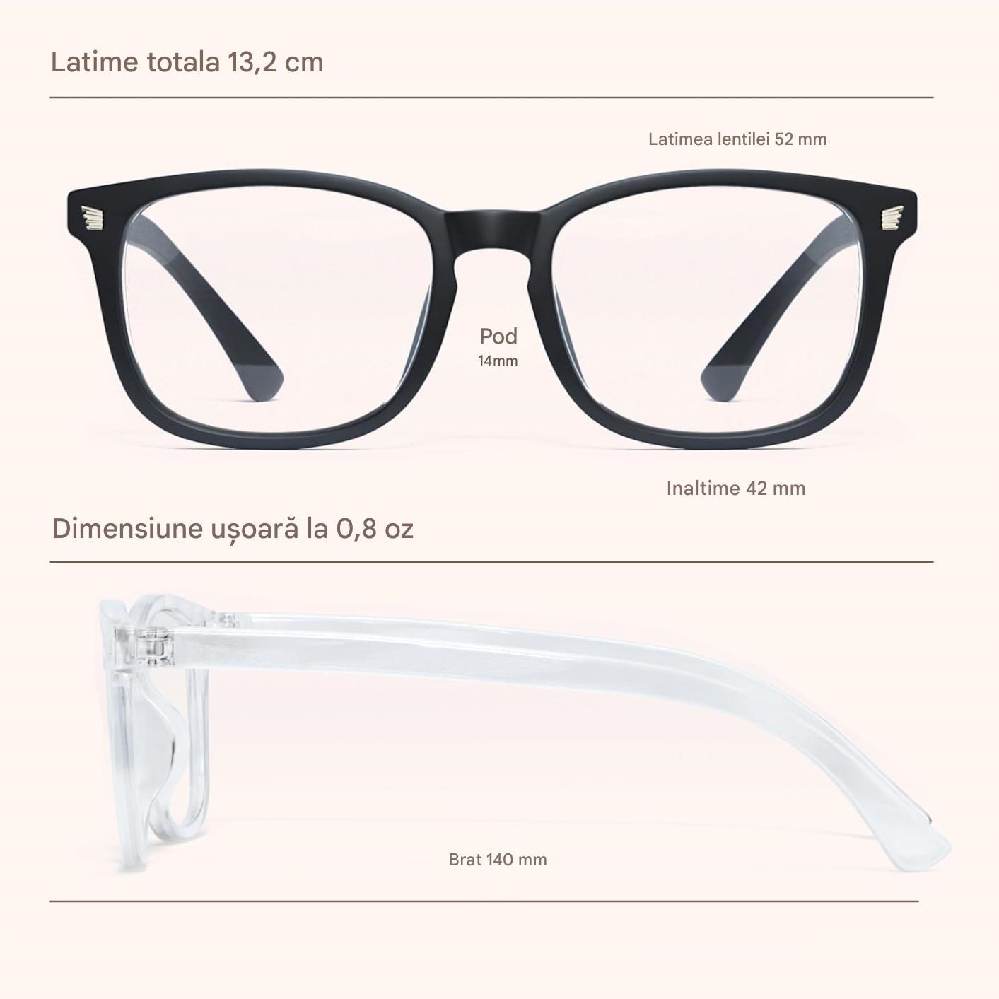 Set 3 ochelari protectie calculator, unisex, ecran telefon, televizor ...