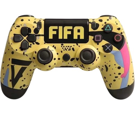 Controller pentru Playstation 4 PS4 Wireless, FIFA YELLOW - eMAG.ro