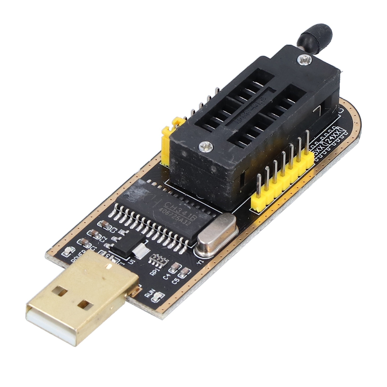 Modul programator USB CH341A Chip BIOS FLASH pentru depanare programare ...