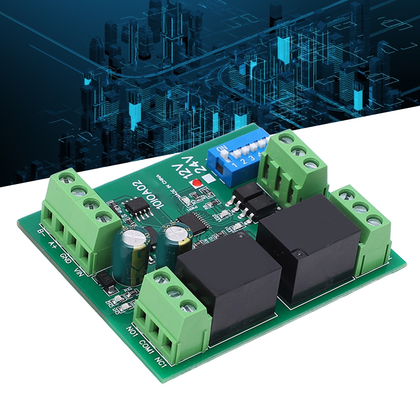 Modul releu 2 canale Enforose, DC 12V - eMAG.ro