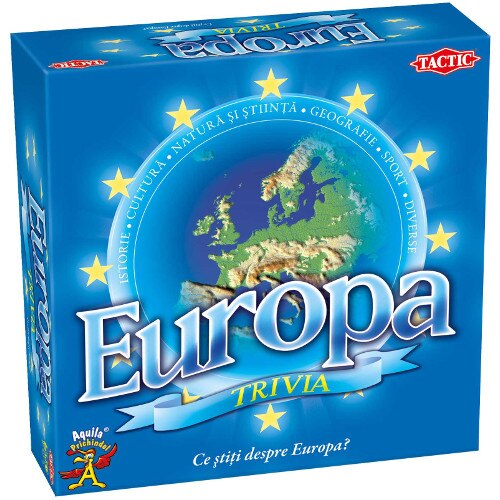 Joc educativ Tactic - Europa Trivia - eMAG.ro