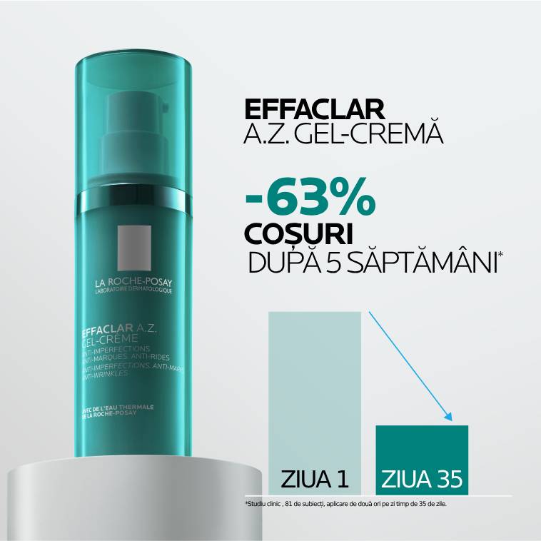 Gel crema cu o textura usoara si o eficacitate dubla asupra ...