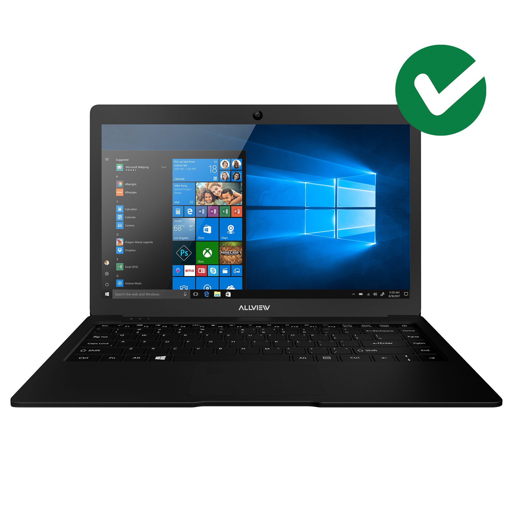 Allview Allbook X laptop Intel® Celeron® Quad-Core N3450 maximum 2.20 ...
