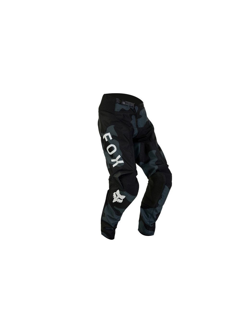 Pantaloni sport FOX 180, negru, poliester, cu insertii de protectie ...