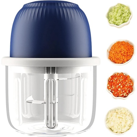 Mini tocator electric multifunctional fara fir, ideal pentru carne ...
