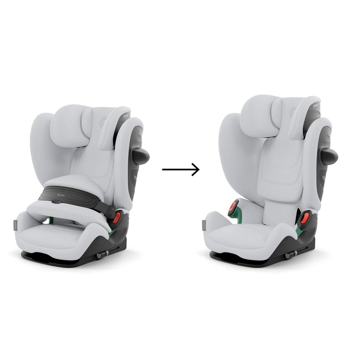 Scaun auto pentru copii Cybex Gold Pallas G2 Fog Grey, gri - eMAG.ro