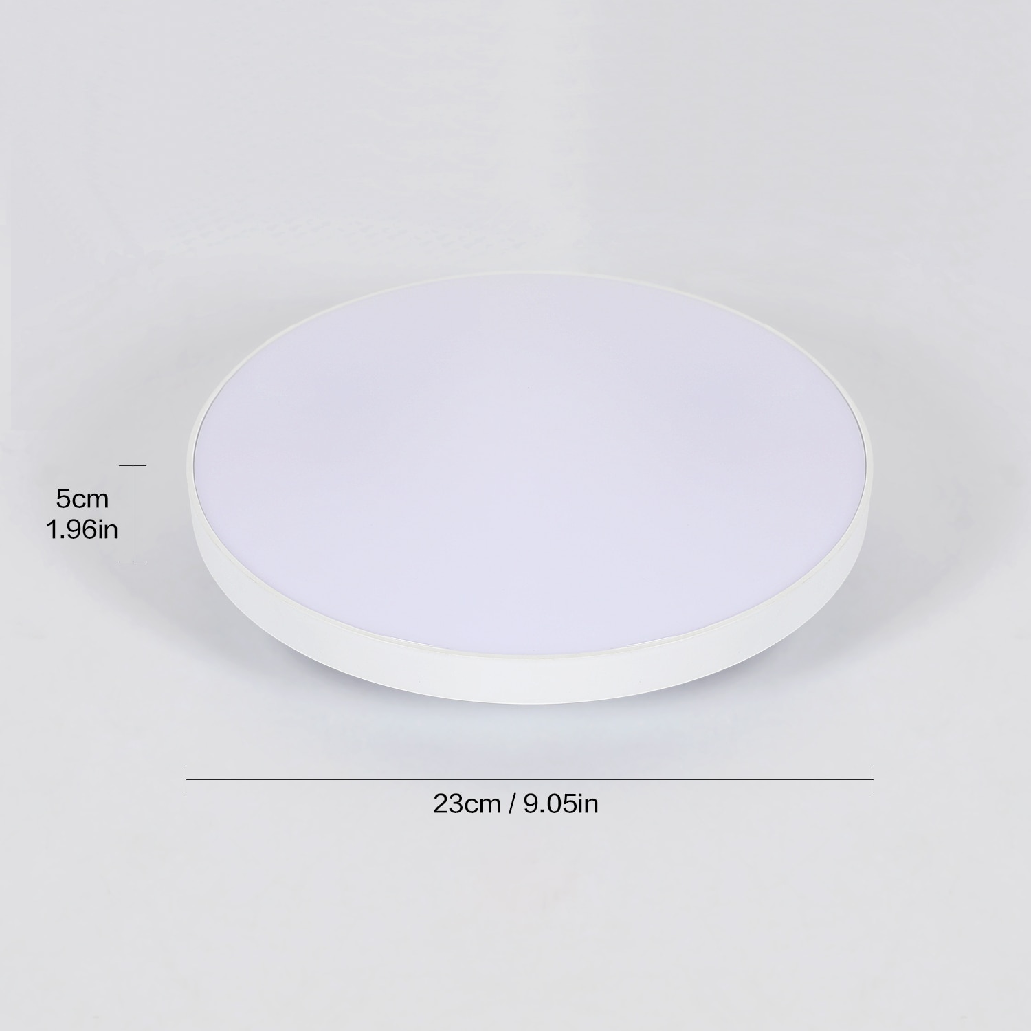Plafoniere cu LED, Goeco, 23Cm, Rotund, lampa baie, Anti-tantari ...