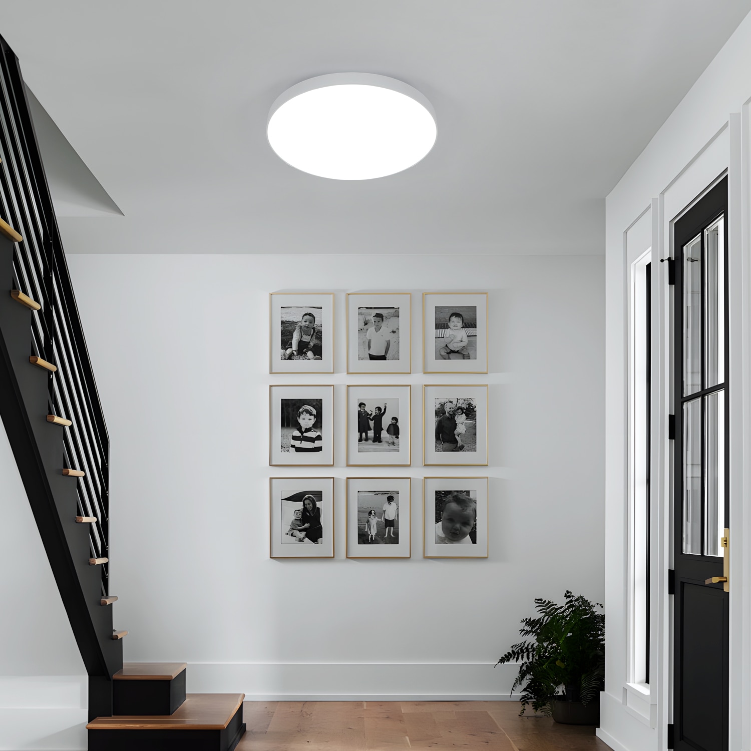 Plafoniere cu LED, Goeco, 23Cm, Rotund, lampa baie, Anti-tantari ...