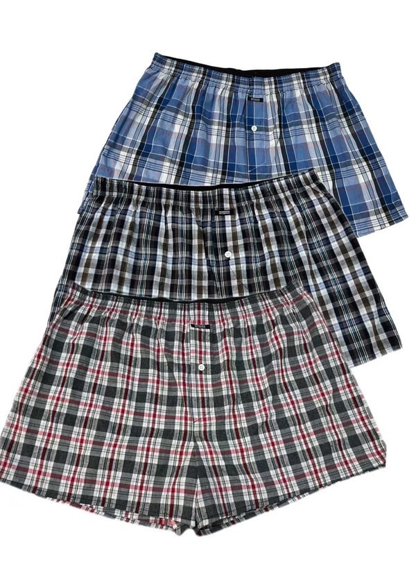 Set 3 perechi boxeri barbati, Nonsuch, bumbac 100%, design floral ...