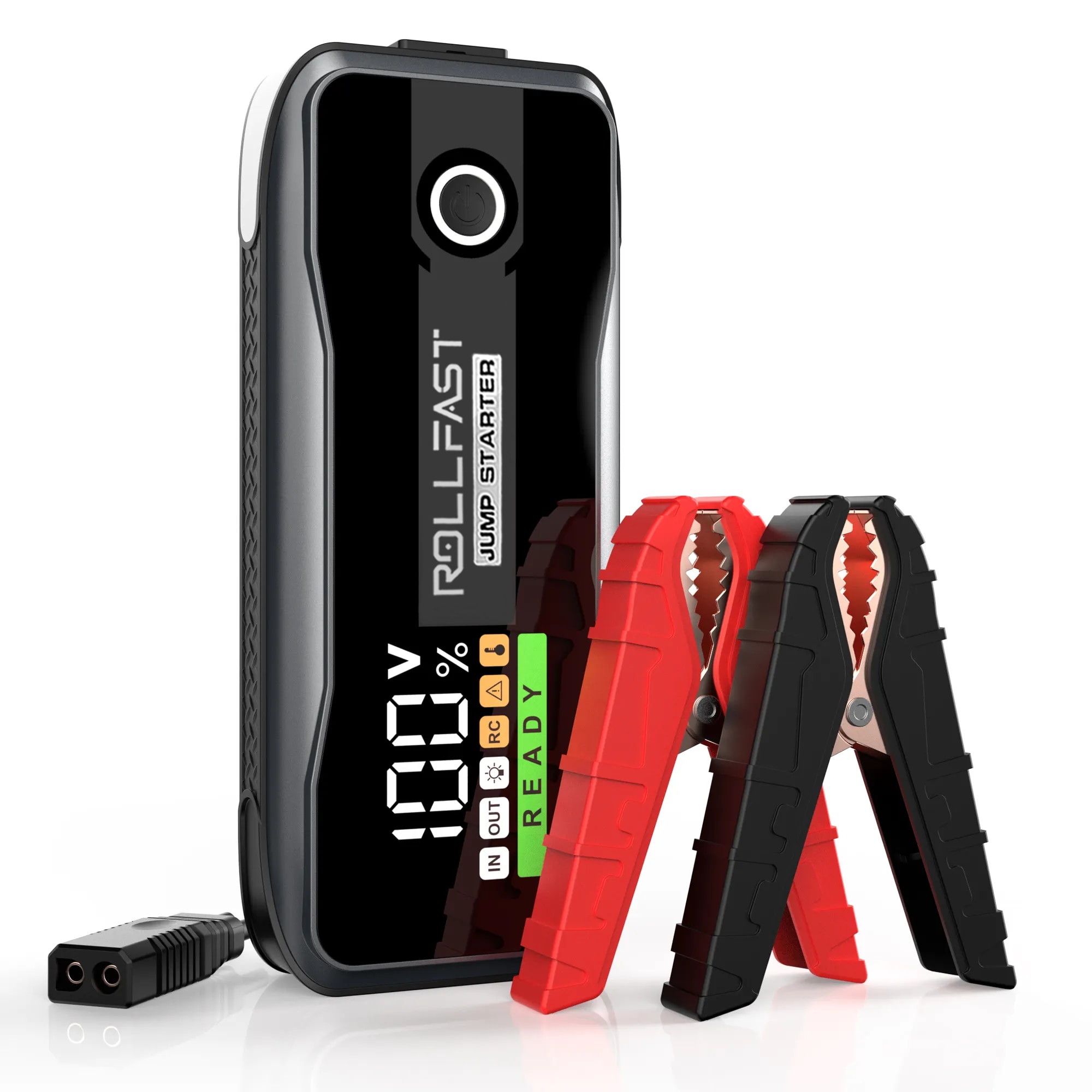 Jump starter auto profesional puternic 12V, portabil, multifunctional ...