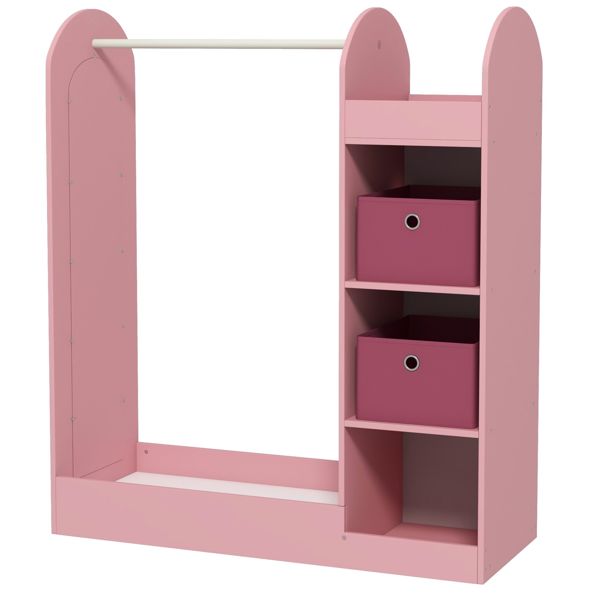 Mobilier camera copii, AIYAPLAY, dulap pentru copii cu rafturi, cutii ...