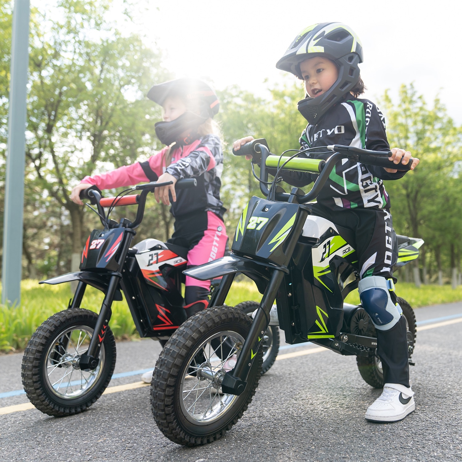 Motocicleta electrica pentru copii RCB, 36V/4Ah, 3 trepte de viteza ...