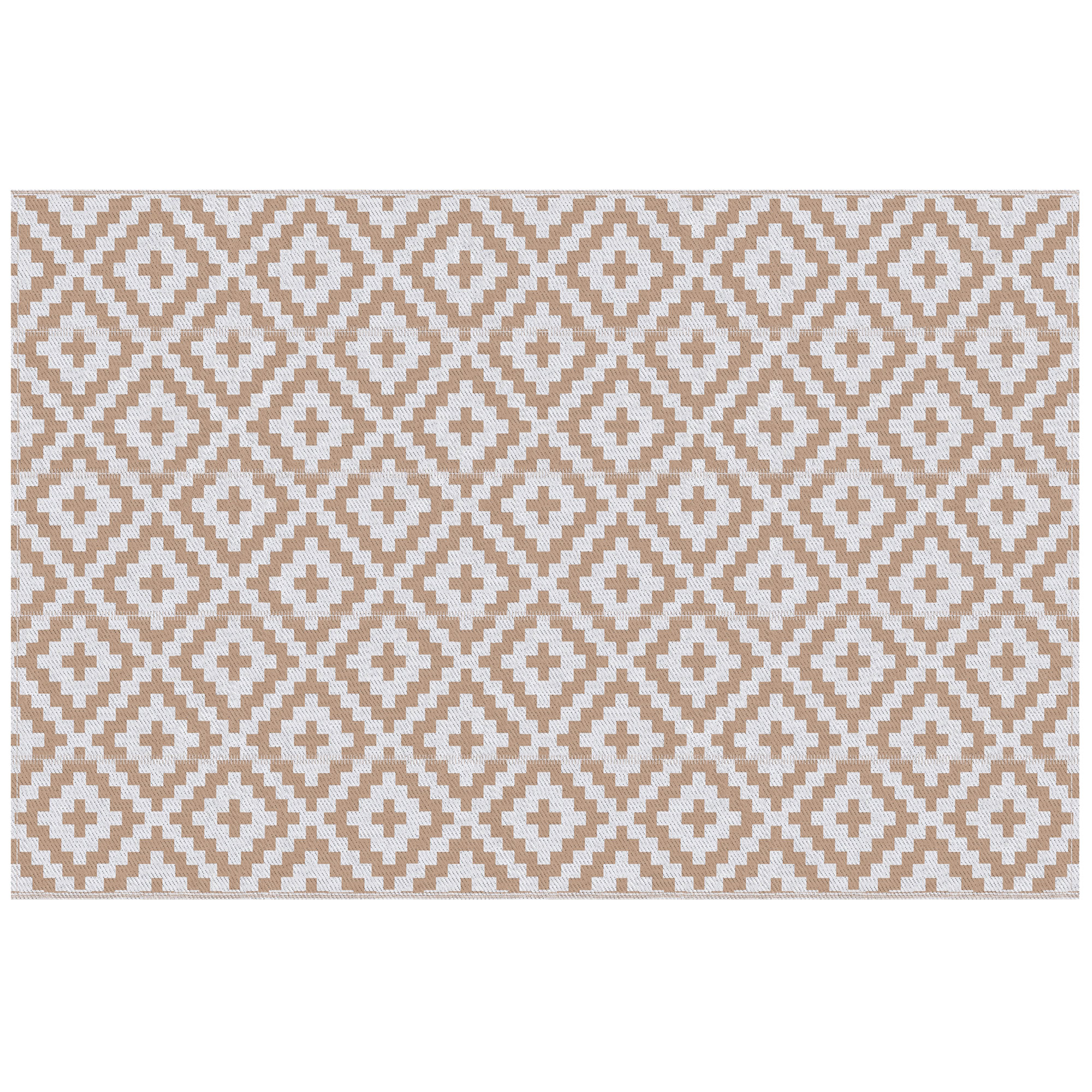 Covor exterior Outsunny pentru balcon si terasa, covoras reversibil cu ...