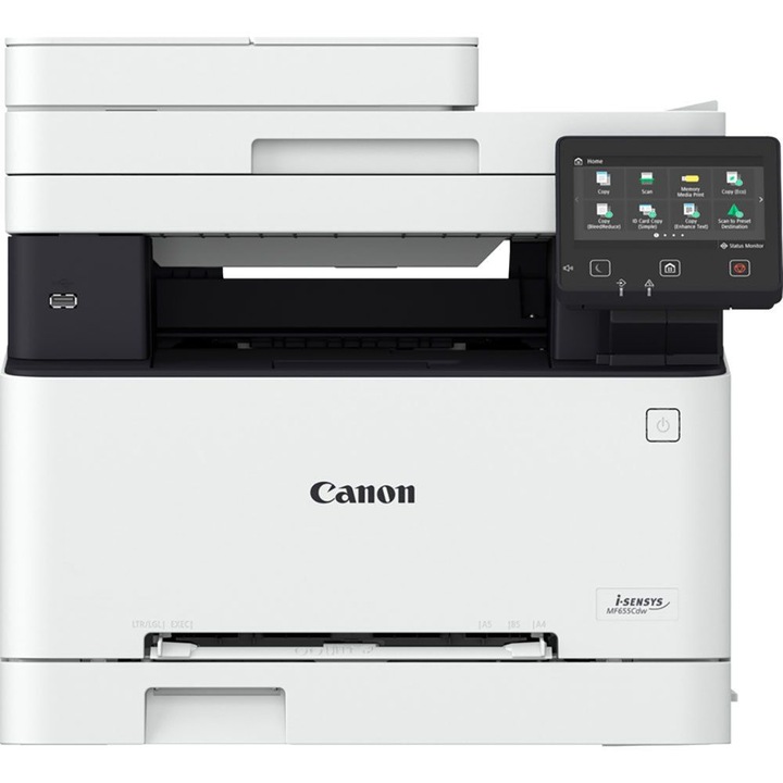 Imprimanta multifunctionala laser color Canon MF655Cdw, A4, duplex, ADF ...
