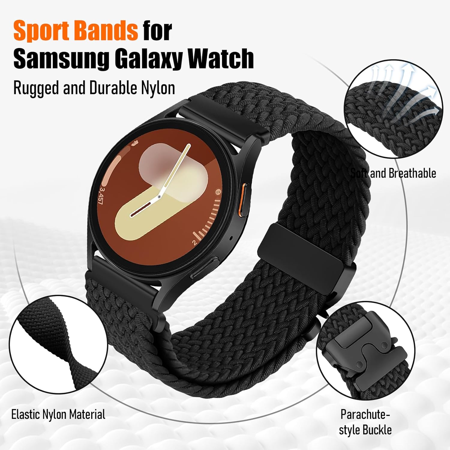 Curea ceas pentru Huawei Watch GT, GT2, GT3, GT4, GT5, Samsung Galaxy ...