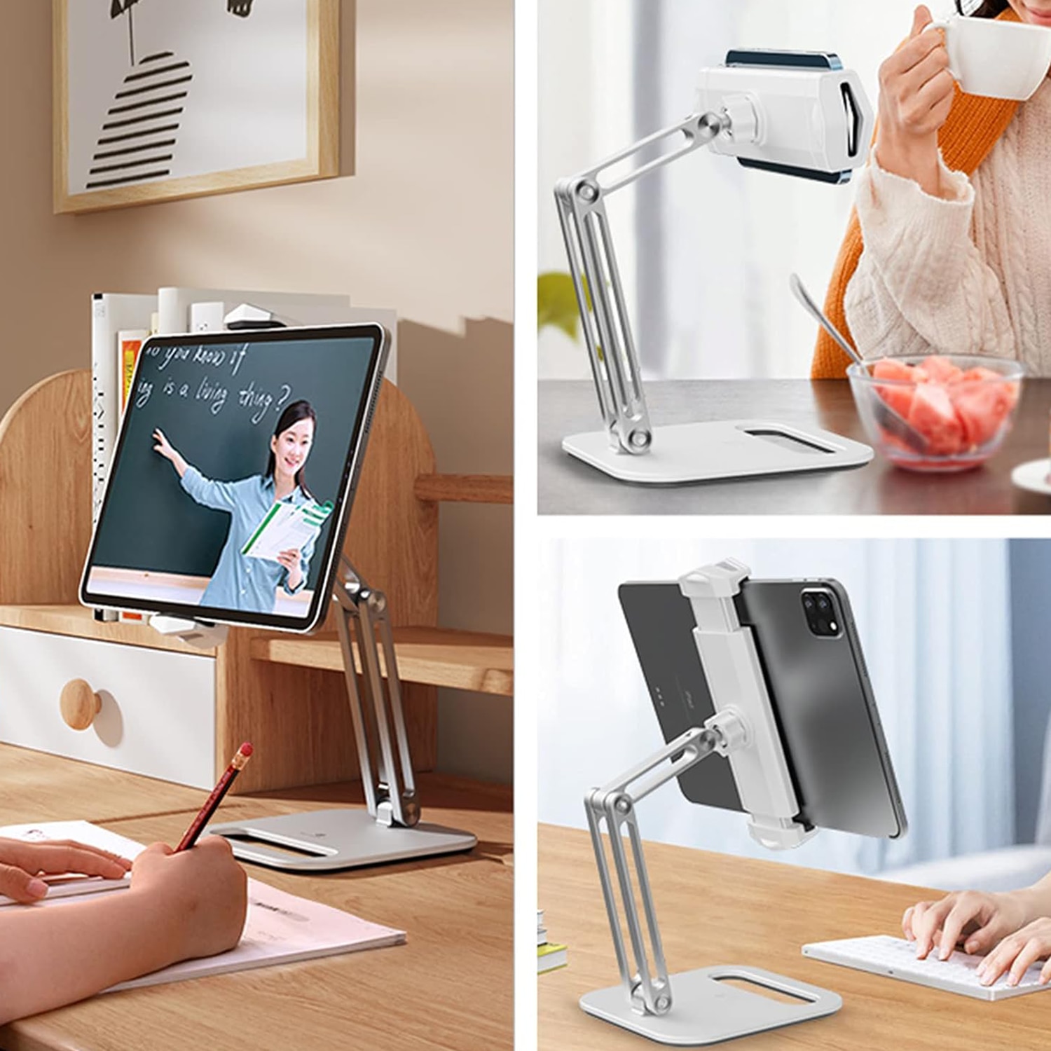 Suport Tableta Estanny, pentru 4-13 inch Monitor, Telefon, iPad ...