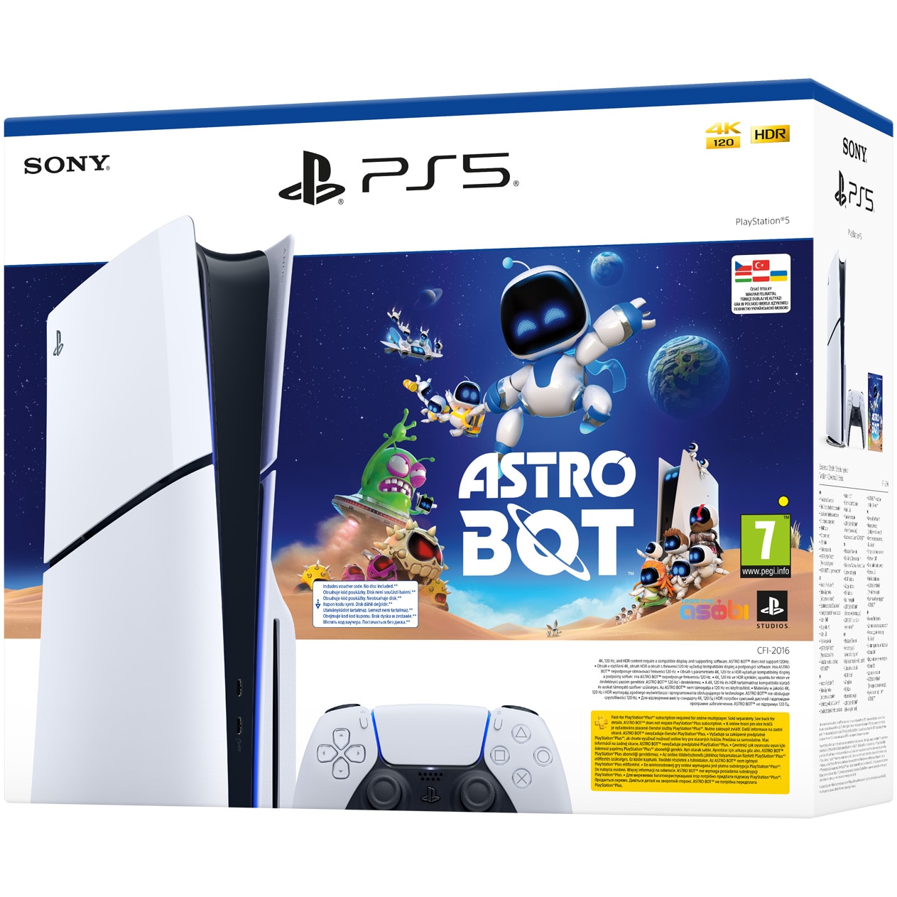 Consola PlayStation 5 (PS5) Slim, 1TB SSD, D-Chassis, Astro Bot Bundle ...