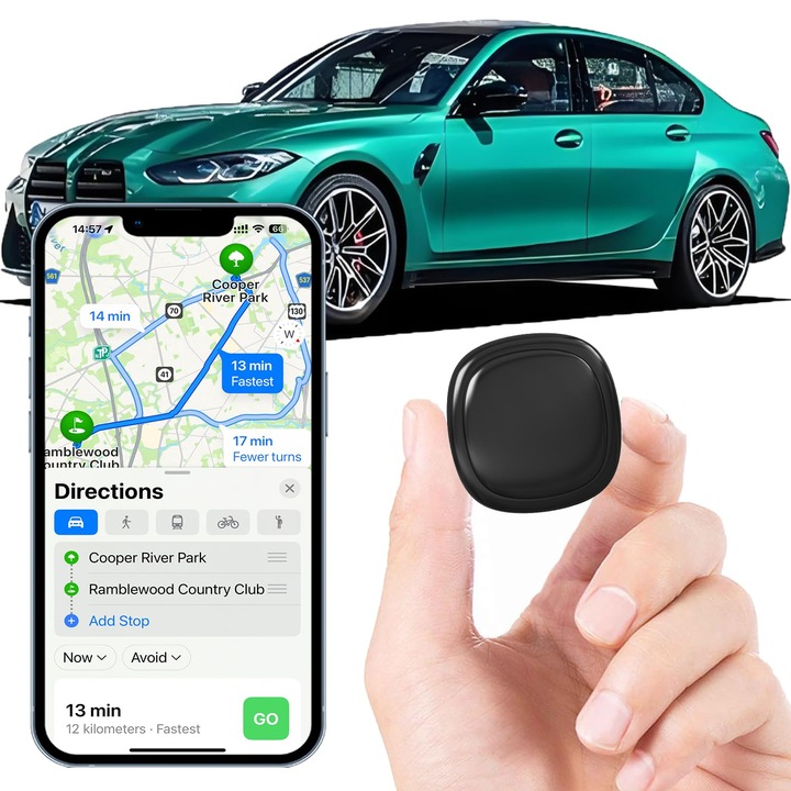 Dispozitiv Antipierdere Localizare GPS Tracker, SHIJOOE®, Localizator ...