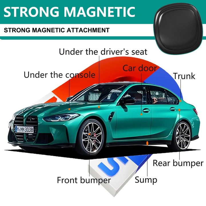 Dispozitiv Antipierdere Localizare GPS Tracker, SHIJOOE®, Localizator ...